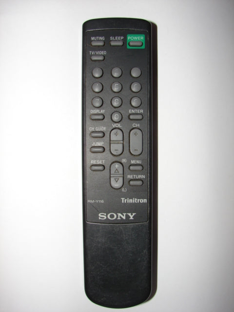 Sony Crt Tv Remote