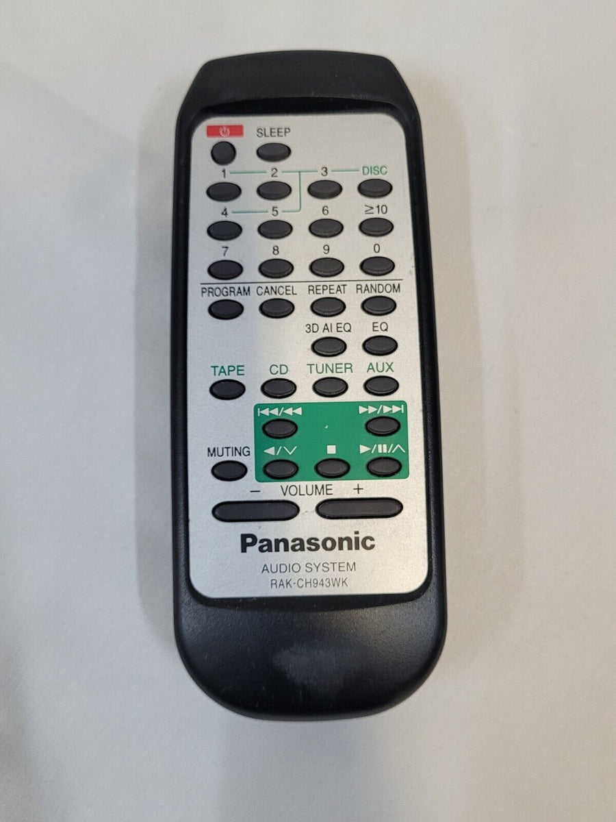 Panasonic RAK-CH943WK Remote Control for Audio System Receiver ...